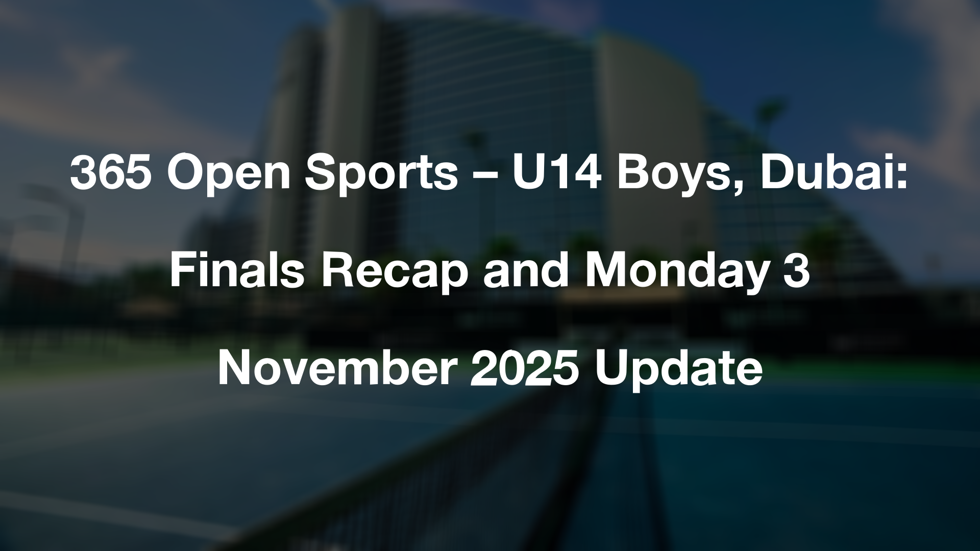 UAE Tennis Federation