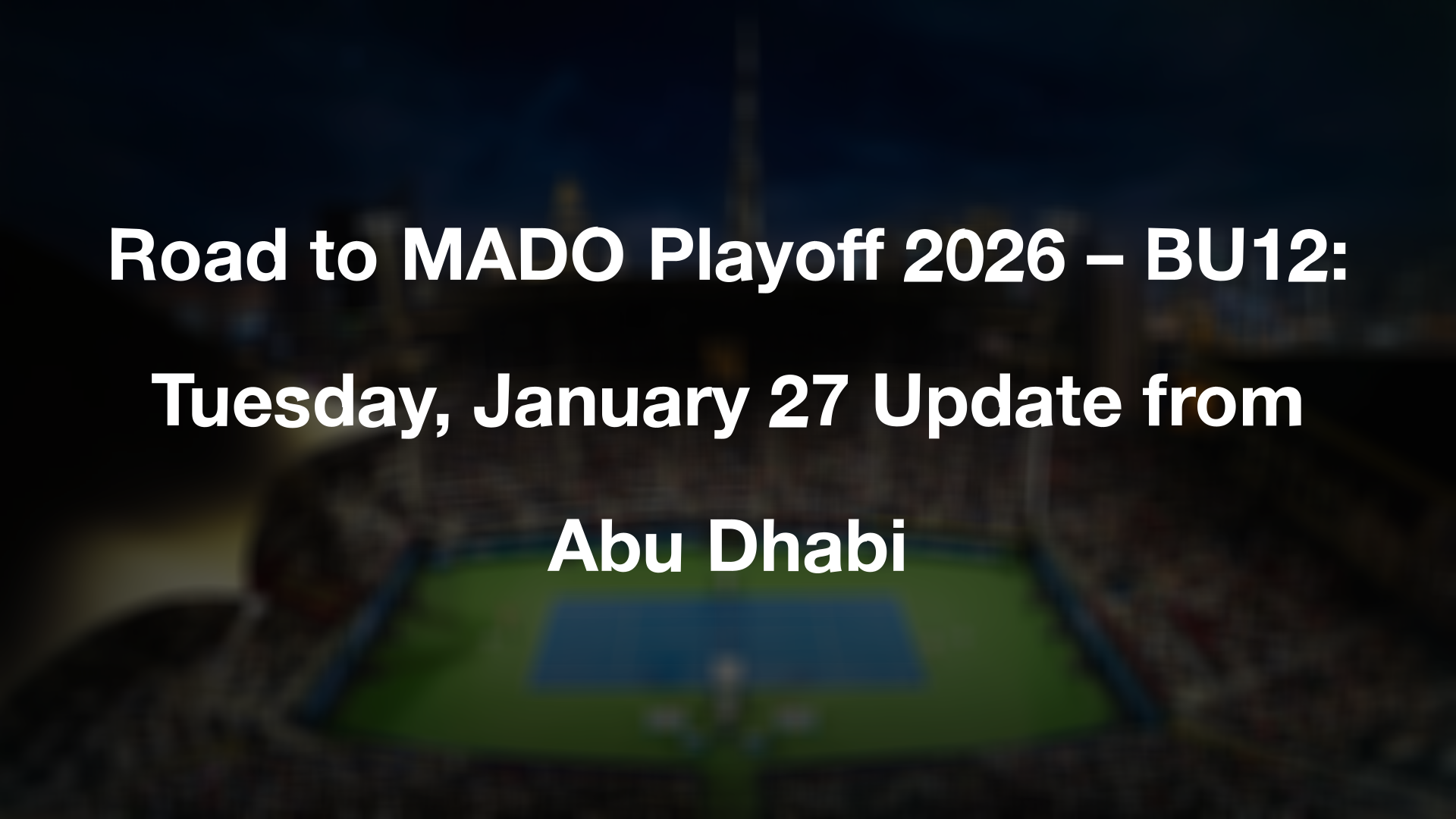 UAE Tennis Federation