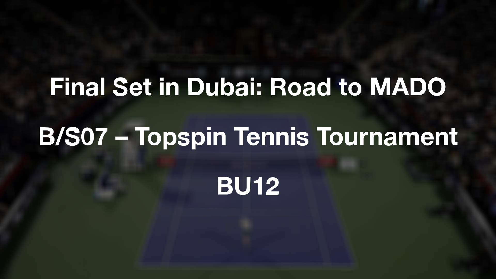 UAE Tennis Federation