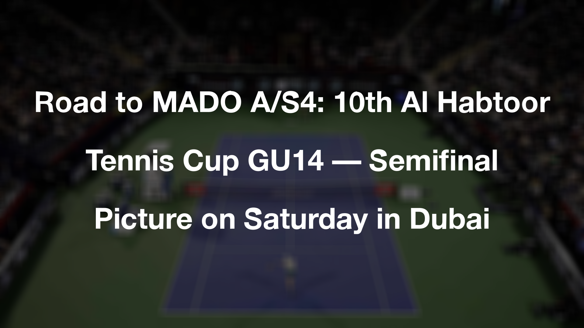 UAE Tennis Federation