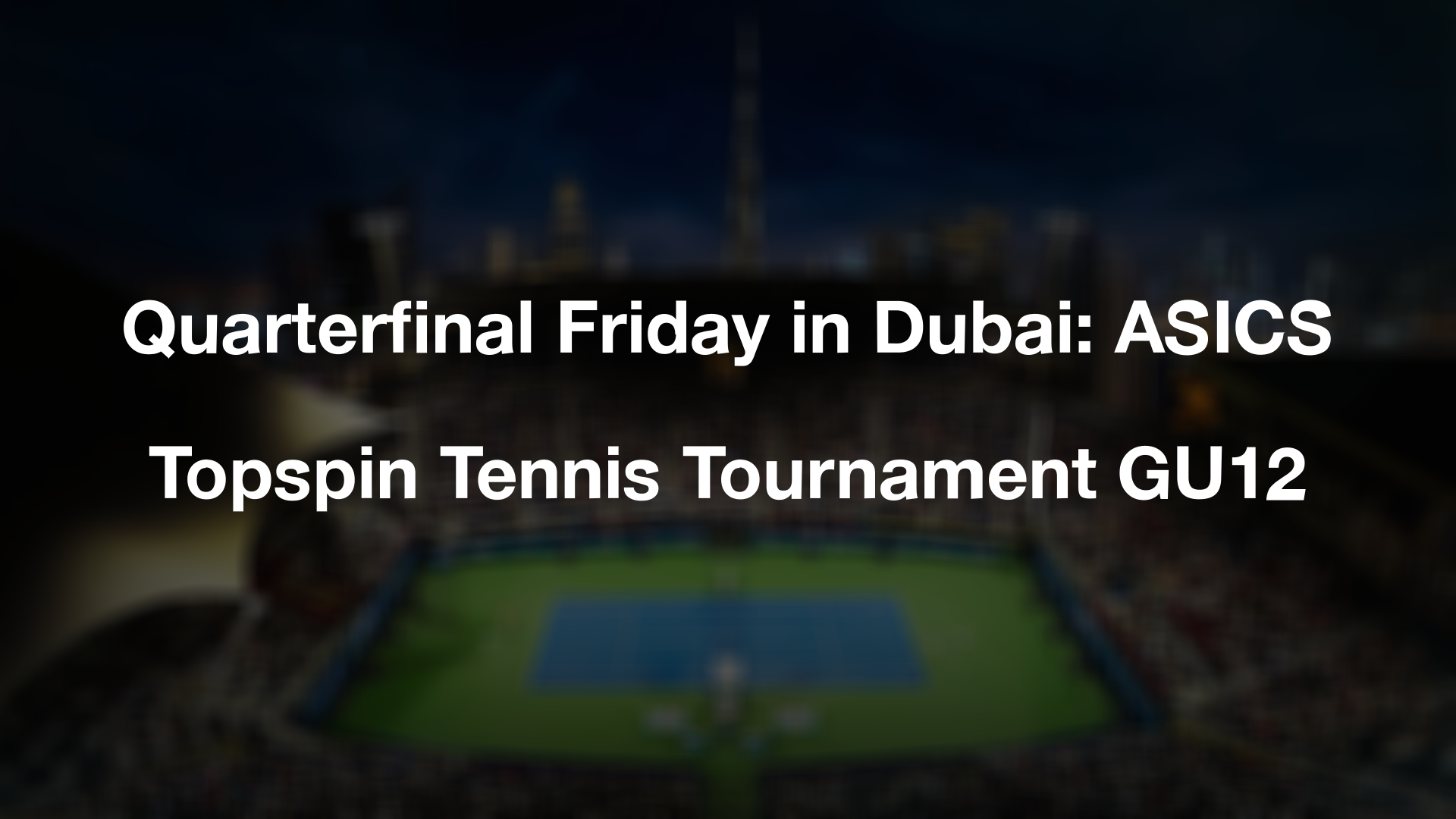 UAE Tennis Federation